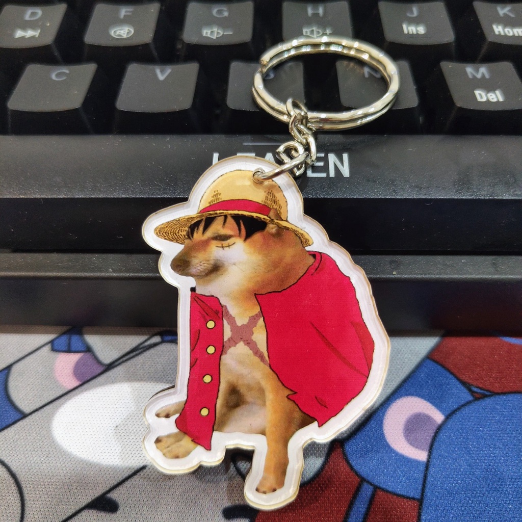 Móc khóa cheems meme shiba inu phong cách hài hước nhiều nhân vật treo ...