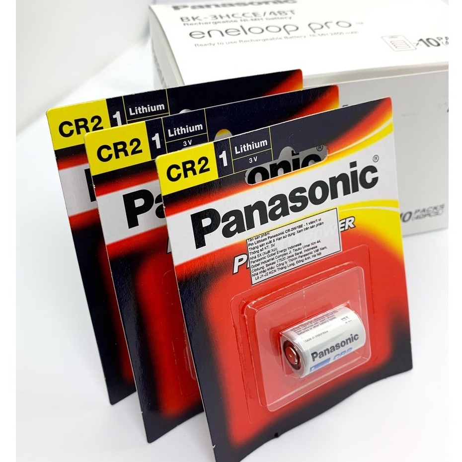 Pin Lithium Panasonic 3v CR-2W/1BE- Hàng chính hãng (vỉ 1 viên ...