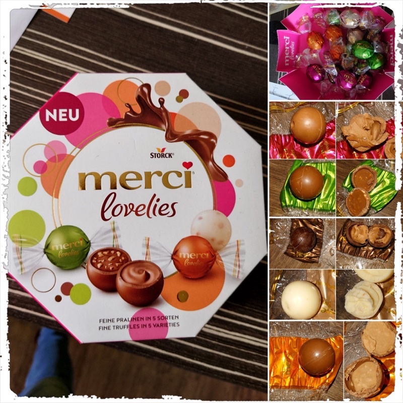 SOCOLA MERCI LOVELIES HỘP LỤC GIÁC | Shopee Việt Nam