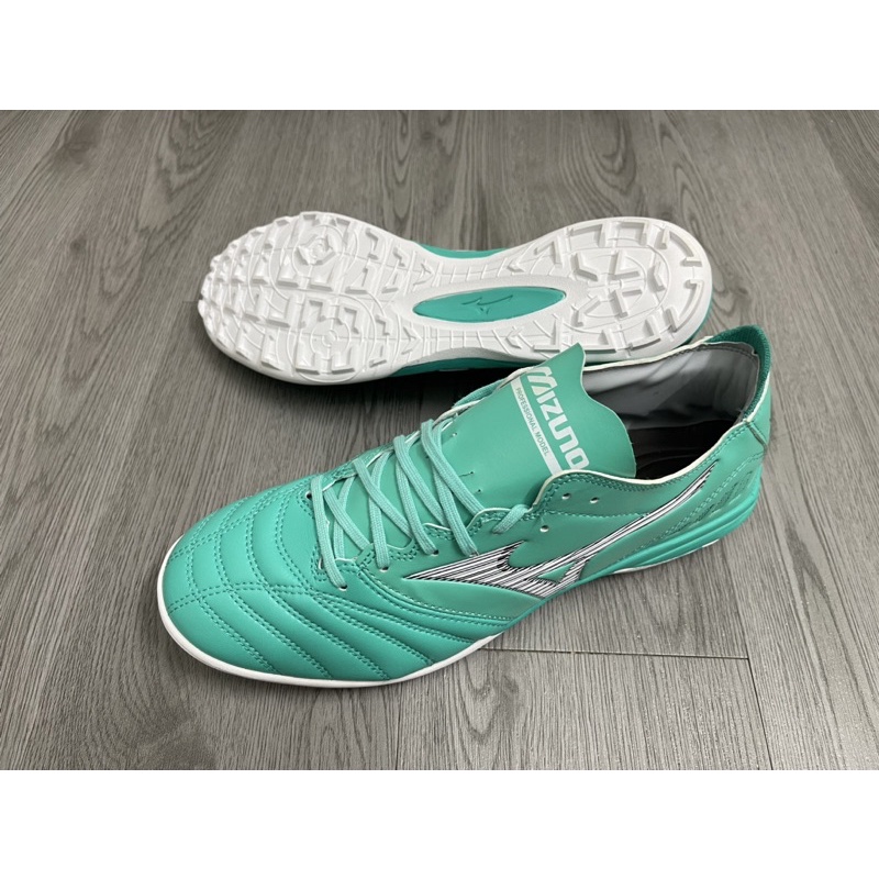 Giày bóng đá Mizuno Morelia NEO III Pro SUPER Tf-Siêu nhẹ đế mềm- Xanh ...