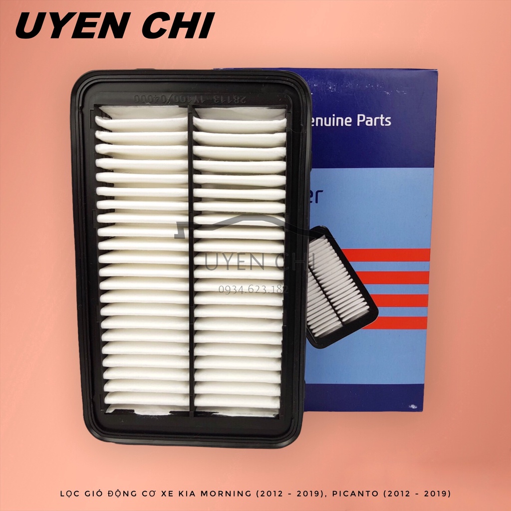 Lọc gió động cơ xe Kia Morning (2012 - 2021), Picanto (2012 - 2021) (Mã ...