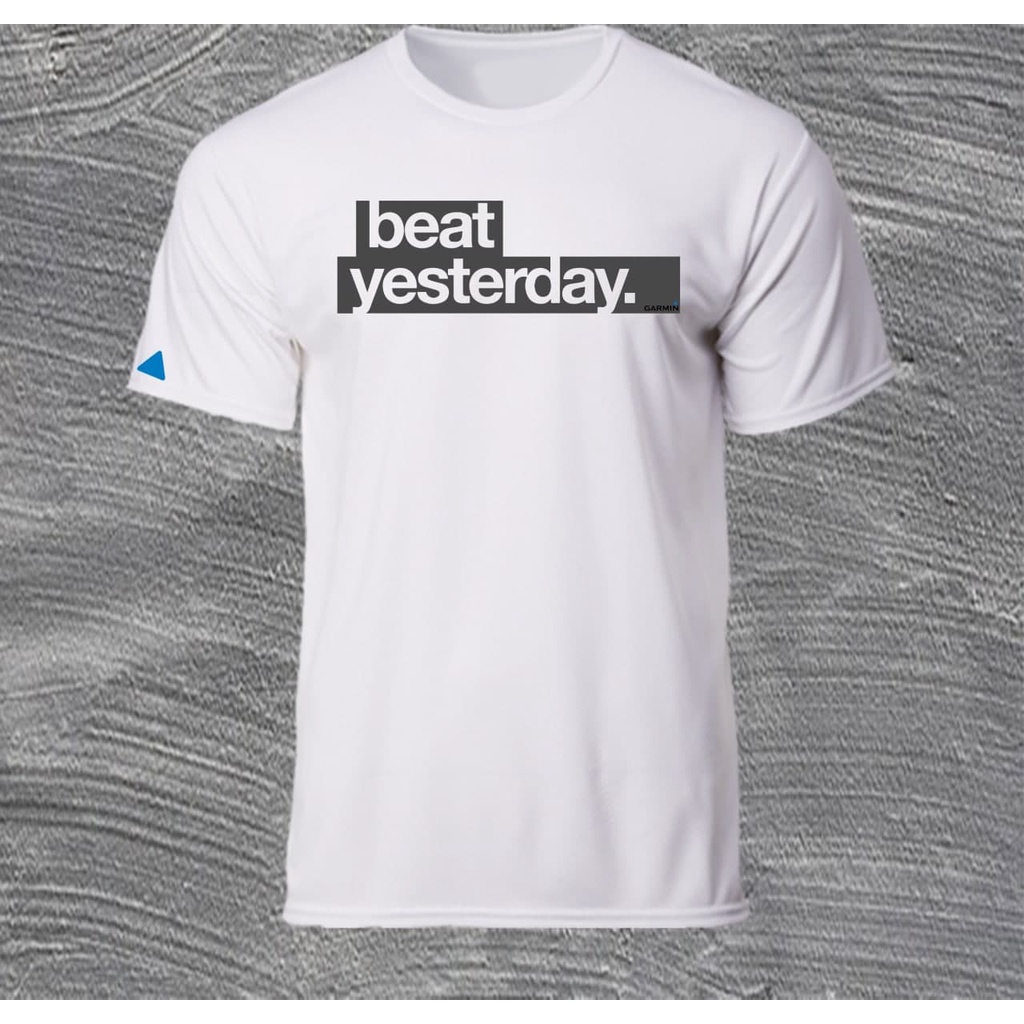 Áo Thun Thể Thao GARMIN Beat Yesterday | Shopee Việt Nam