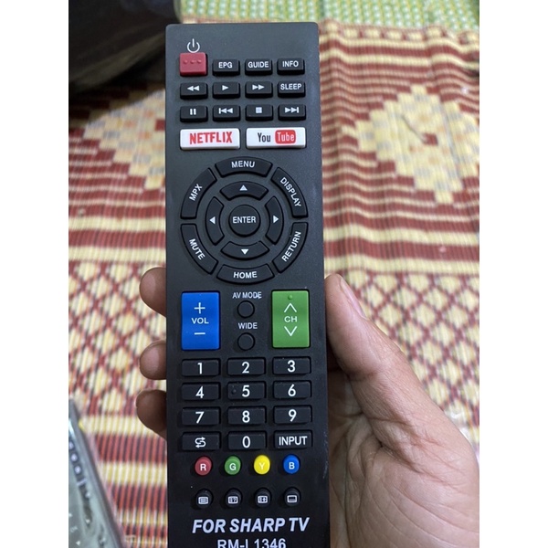 Điều khiển SMART TV SHARP 1346 - Remote tv sharp 1346 | Shopee Việt Nam