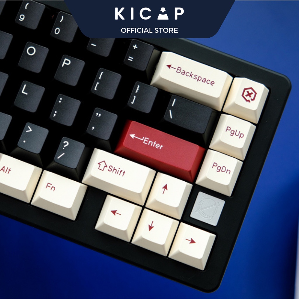 Bộ keycap cherry Rome nhựa PBT doubleshot cao cấp 177 phím 1,3mm, nút ...