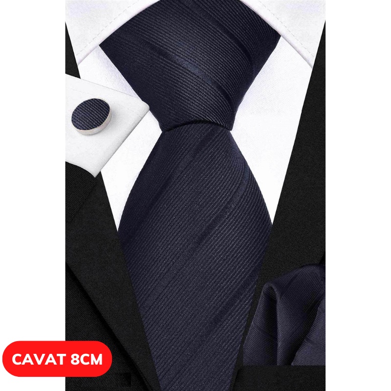 Cavat Nam bản to 8cm thời trang phong cách công sở, trung niên, Calavat ...