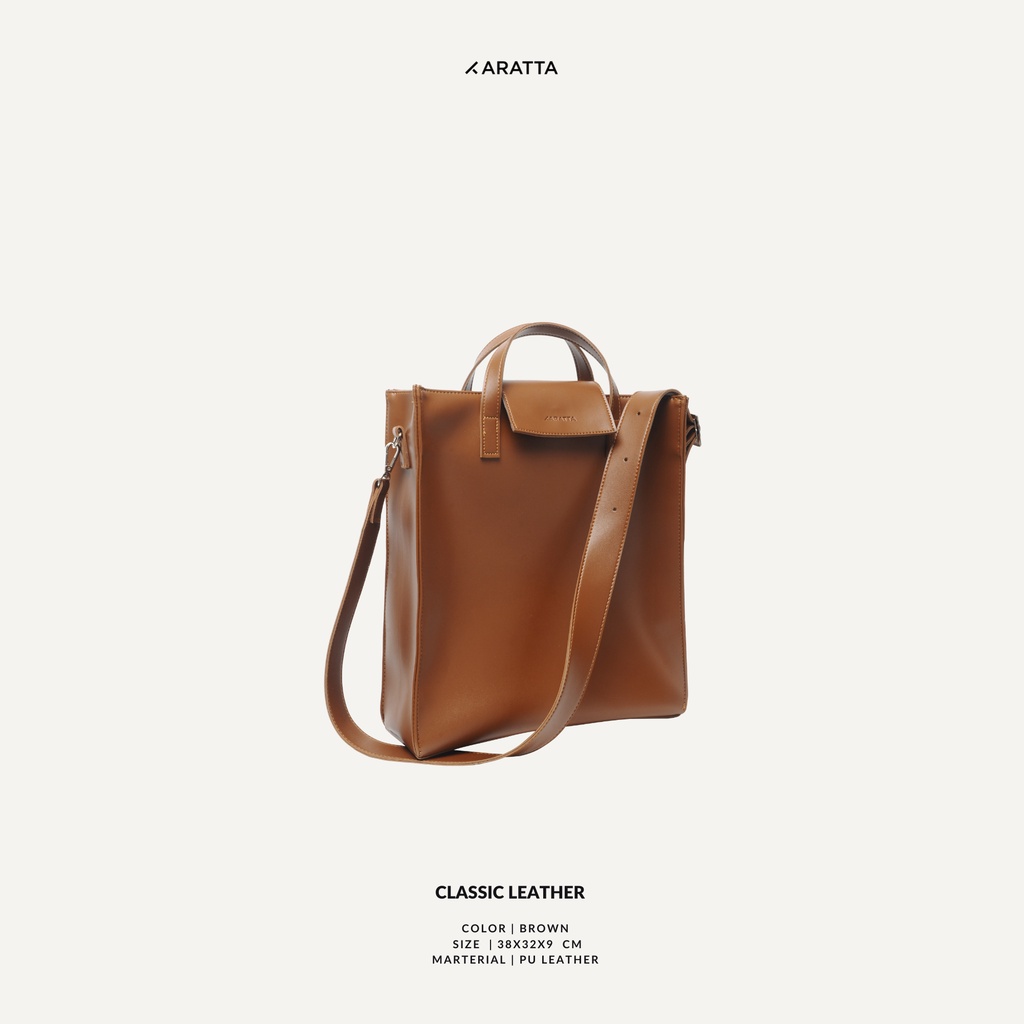 | KARATTA | CLASSIC LEATHER TOTE | TÚI ĐỰNG LAPTOP - TÚI TOTE DA - HÀNG ...