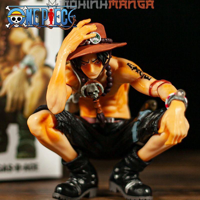 Mô hình truyện tranh One Piece nhân vật Portgas D. Ace Fire Boxing mô ...