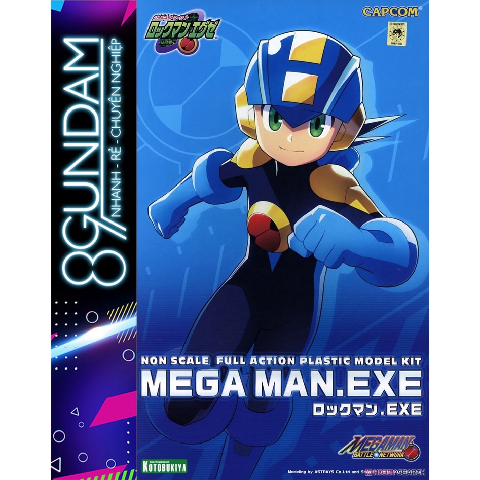 Mô Hình Lắp Ráp Full Action Mega Man Megaman.EXE (Battle Network ...