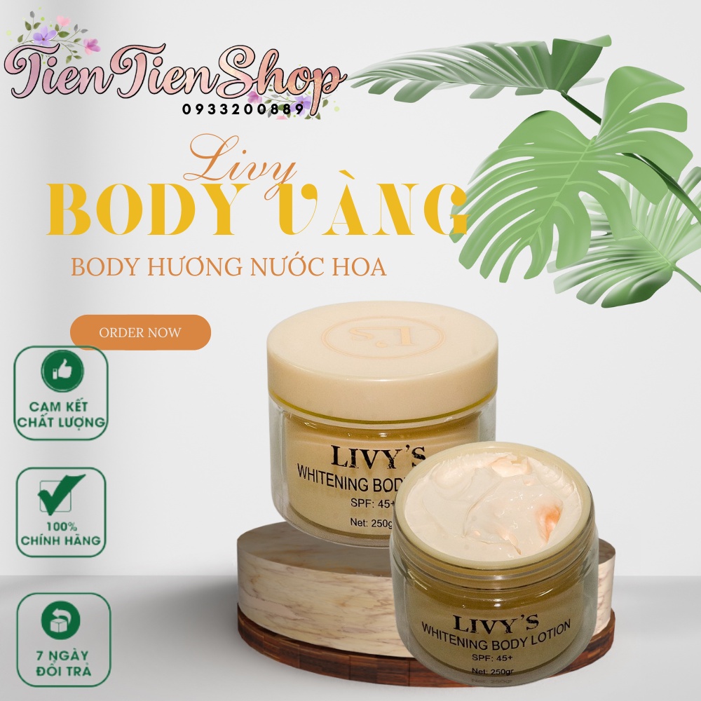 KEM BODY LIVY’S THÁI LAN CHÍNH HÃNG | Shopee Việt Nam