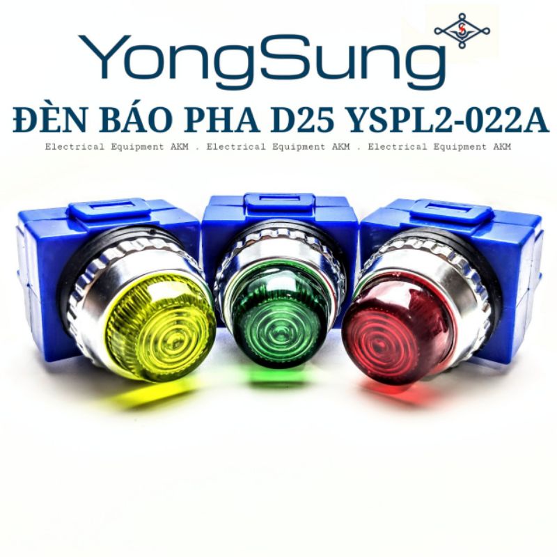 Đèn Báo Pha Phi 25 Yongsung YSPL2-022A (AC 220V) | Shopee Việt Nam