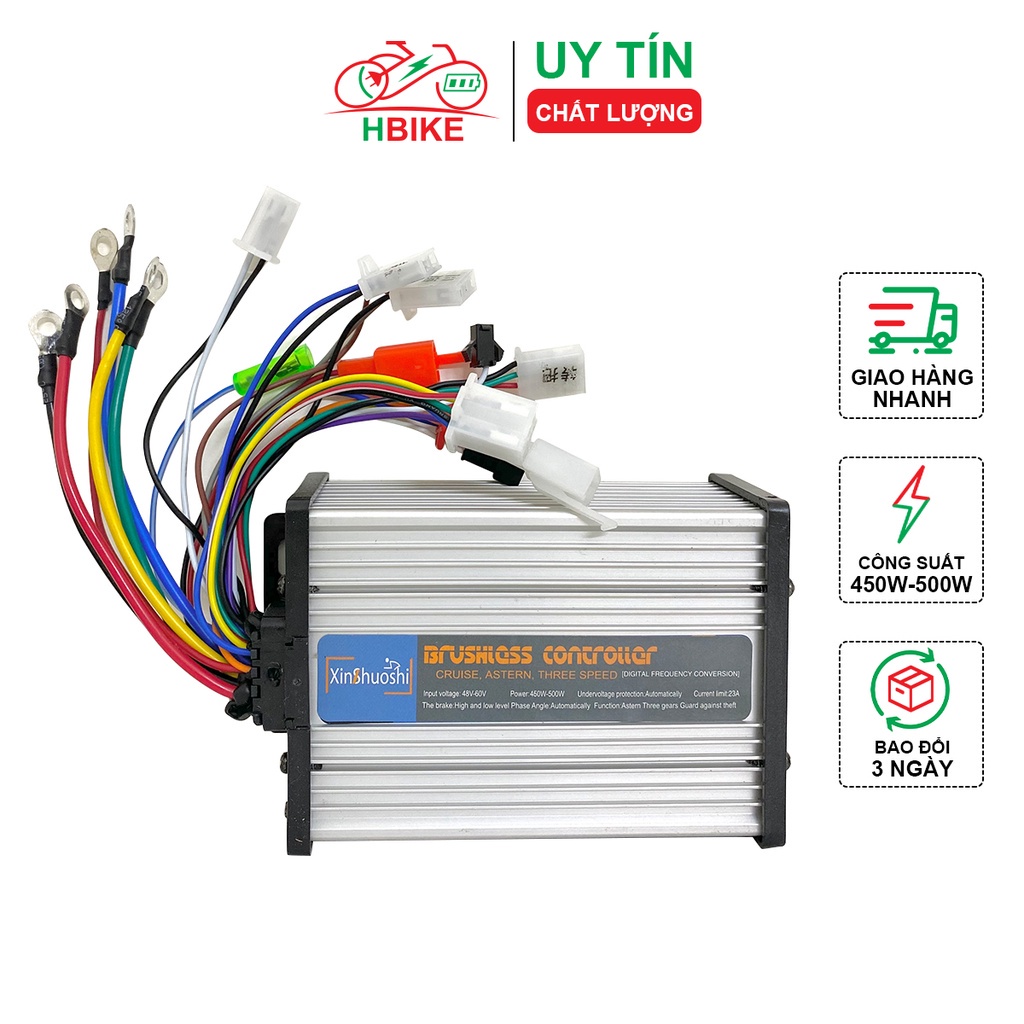 IC điều tốc đa năng 450W-500W, bo mạch IC xe điện động cơ không chổi ...