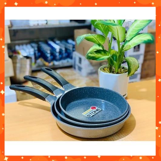 Chảo vân đá chống dính 7 lớp đáy từ Lock&Lock Stone cacs size 20cm-28cm [PT Store 90] | Shopee ...
