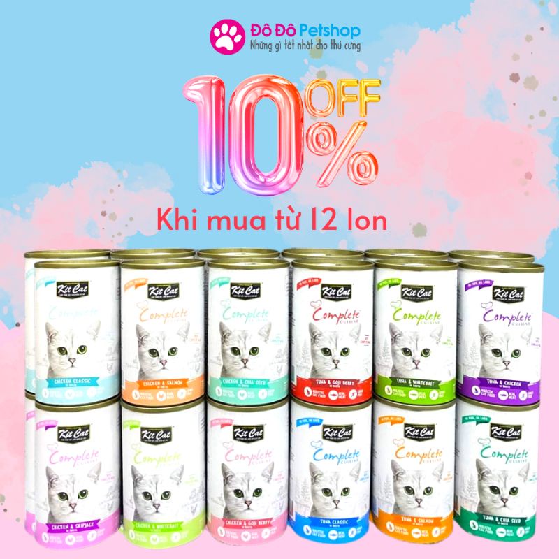 Pate Kit Cat Complete Cuisine lon 150gr | Shopee Việt Nam