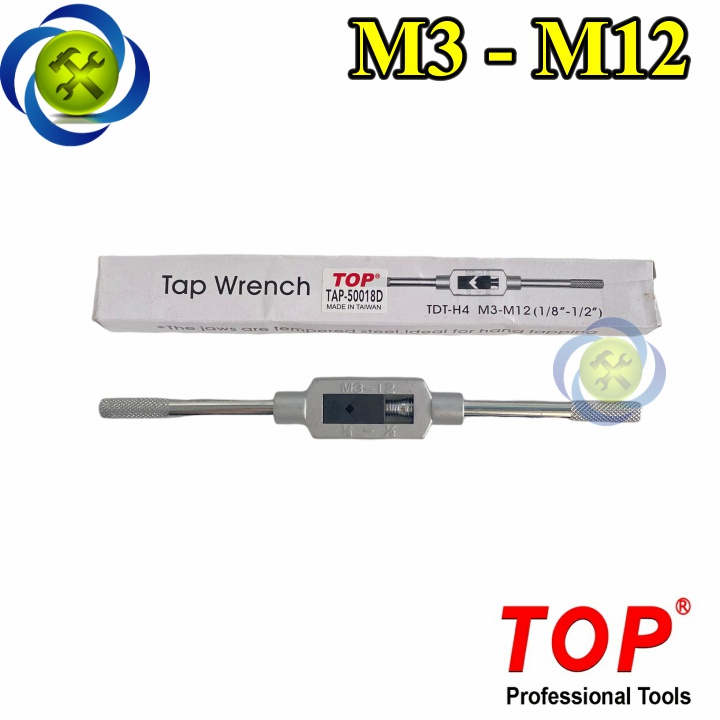 Tay quay taro M3-M12 ( 1/8"-1/2" ) TOP TAP-50018D dài 200mm | Shopee Việt Nam