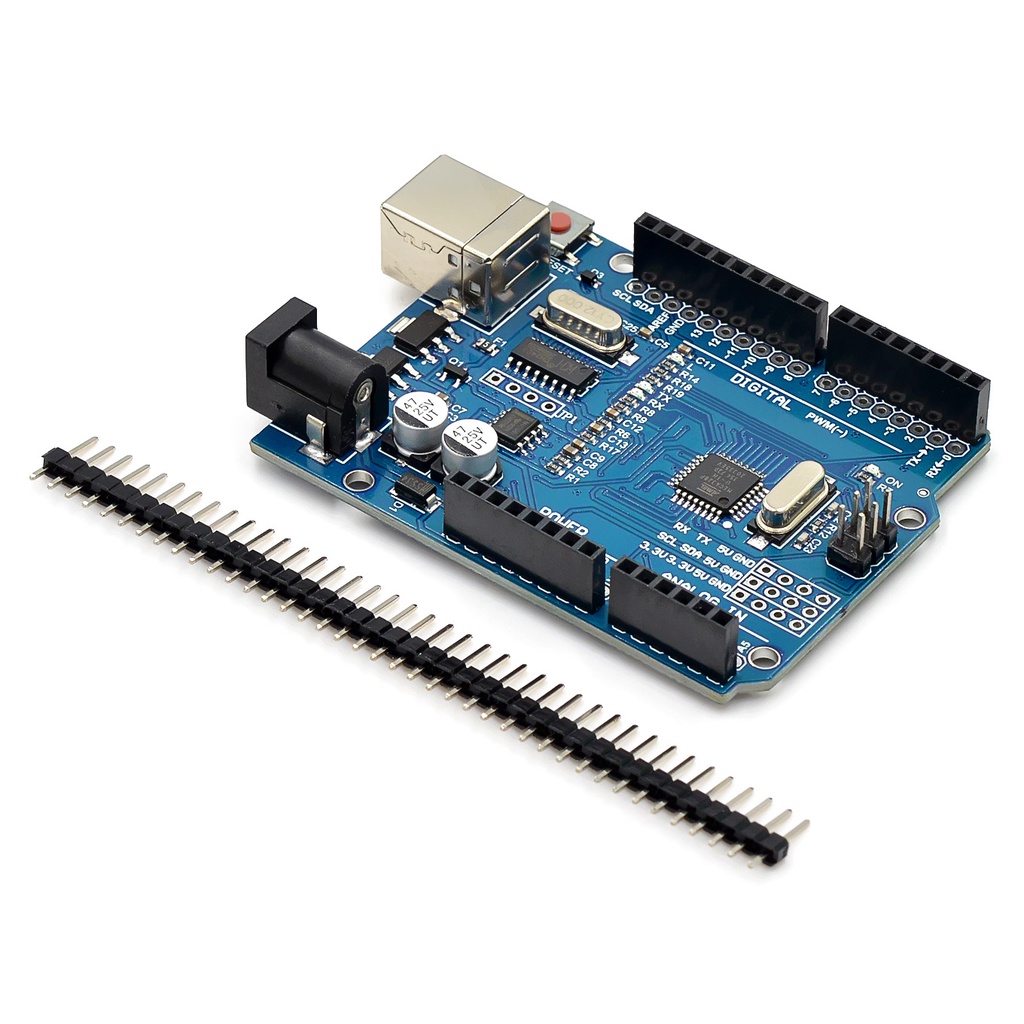 KIT Arduino Uno R3 Atmega 328P Chíp Cắm Có Kèm Dây Cáp | Shopee Việt Nam