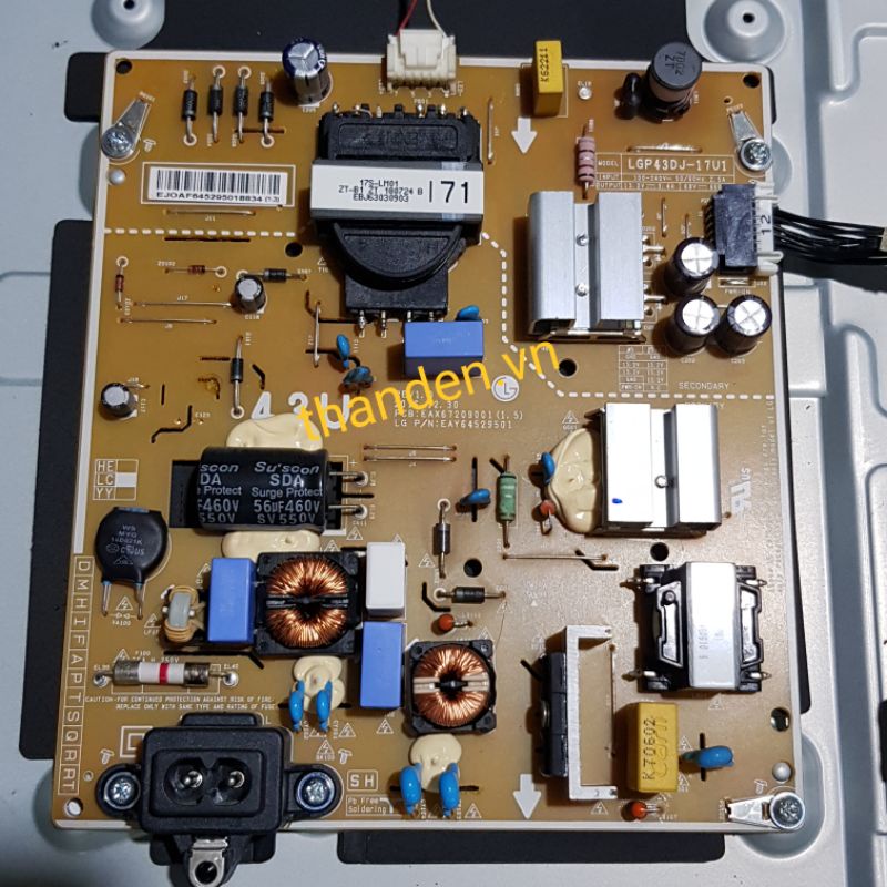 Bo mạch nguồn tivi LG 43uk6340 43uj632T 43LJ553T | Shopee Việt Nam