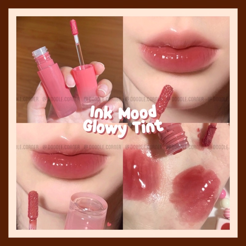 [Màu 01-29] Son tint bóng căng mọng ngọt ngào Peripera Ink Mood Glowy ...