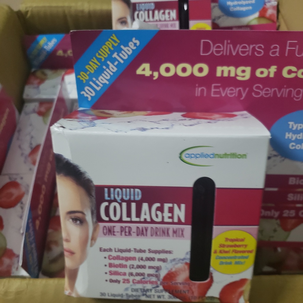 Collagen dạng nước của Mỹ Liquid Collagen Easy to take Drink Mix 4000mg ...