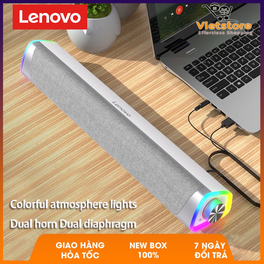 Loa Soundbar Lenovo Lecoo DS101- Có LED RGB- Hàng chính hãng 100%, Full ...