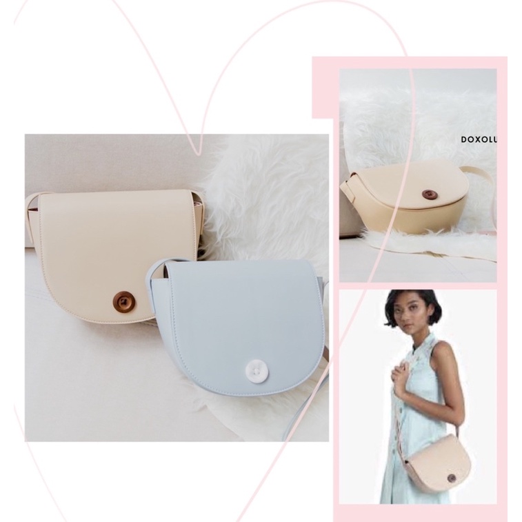 TNS-Túi đeo chéo form nửa vầng trăng [HOTTREND] Doxoluna saddle bag ...