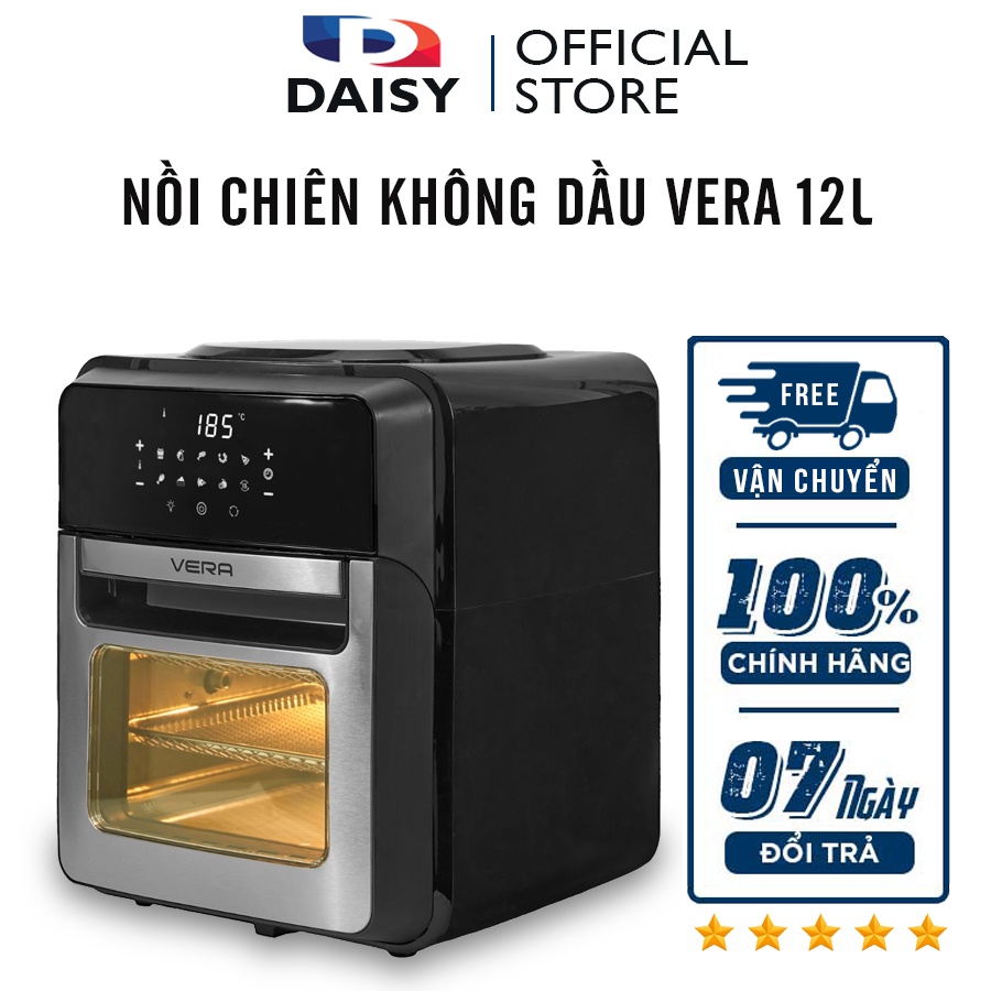 Nồi chiên không dầu Vera dung tích 12L thương hiệu Hàn Quốc - Bảo hành ...
