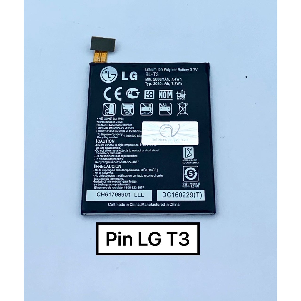Pin LG T3, F100, Vu1 | Shopee Việt Nam