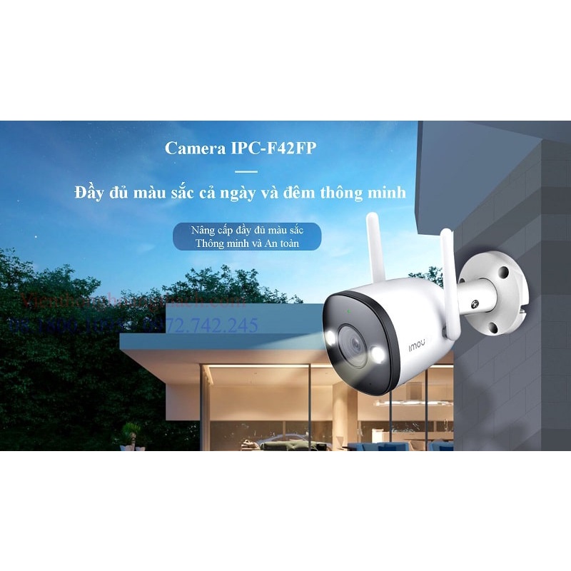 Camera Wifi 4MP IPC-F42FP-IMOU tích hợp đèn Spotlight | Shopee Việt Nam