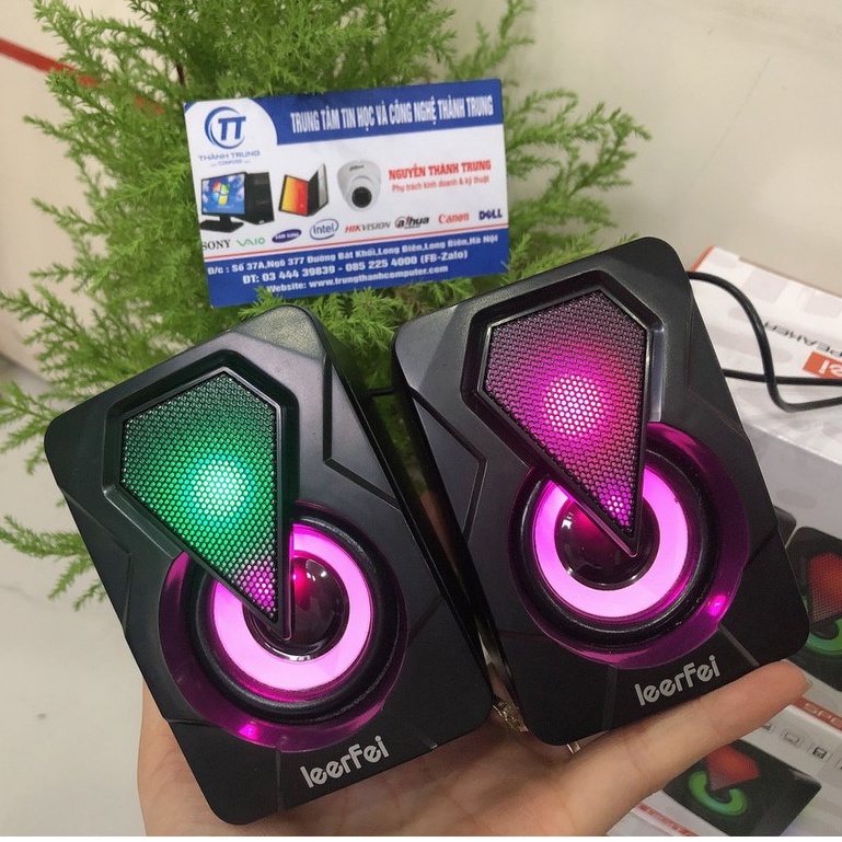 Loa Máy tính Mini 2.0 LeerFei YST-1046 | Y-9077 - Loa Vi tính để bàn X1 ...