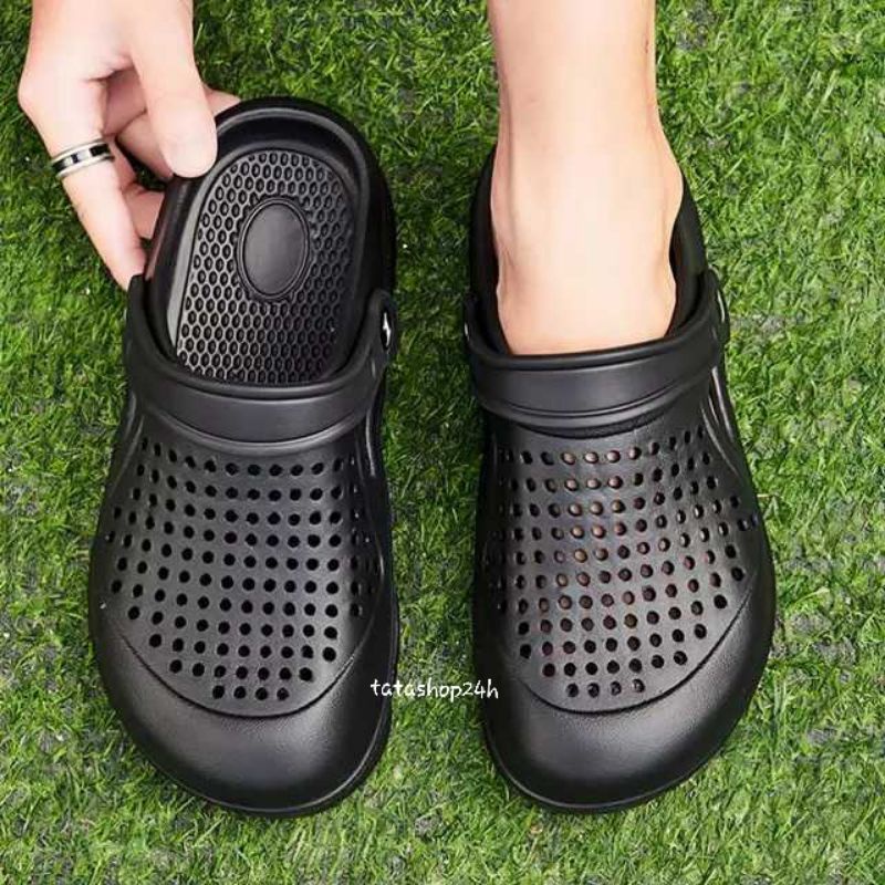 DÉP NAM NỮ BÍT MŨI SIÊU NHẸ ĐI MƯA k2962 | Shopee Việt Nam