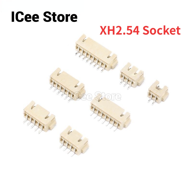 Set 20 Đầu Nối Ổ Cắm XH2.54 2.54mm XH2.54 2P 3P 4P 5P 6P 7P 8P SMD XH2.54 2.54mm | Shopee Việt Nam