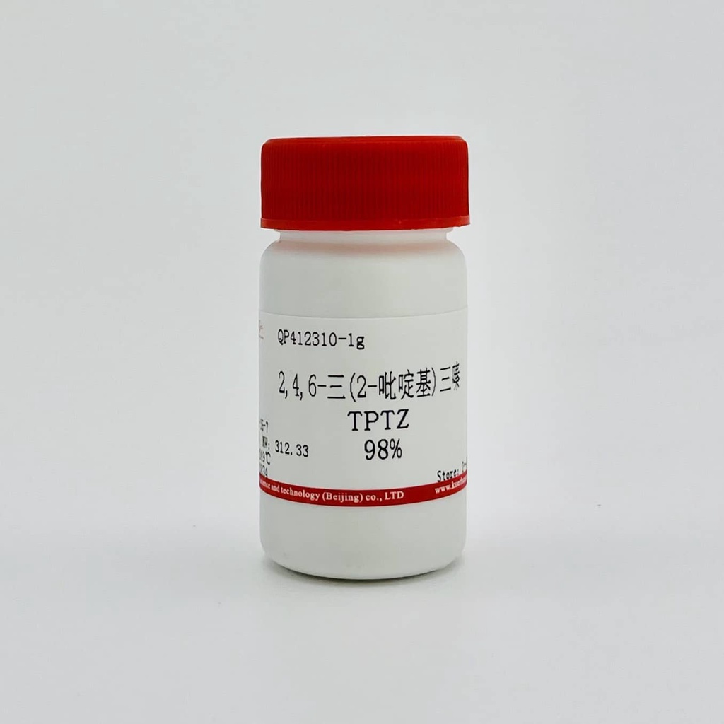 Hóa chất 2,4,6-Tris(2-pyridyl)-s-triazine (TPTZ, Chai 1G, China, Cas ...