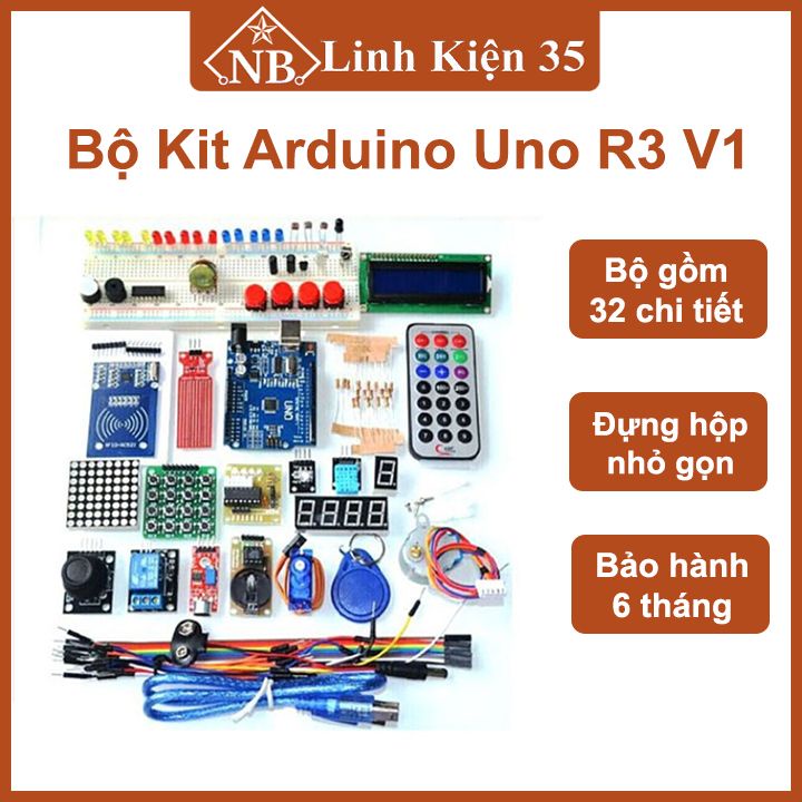Combo bộ kit học tập Arduino UNO R3 V1 Đầy Đủ | Shopee Việt Nam