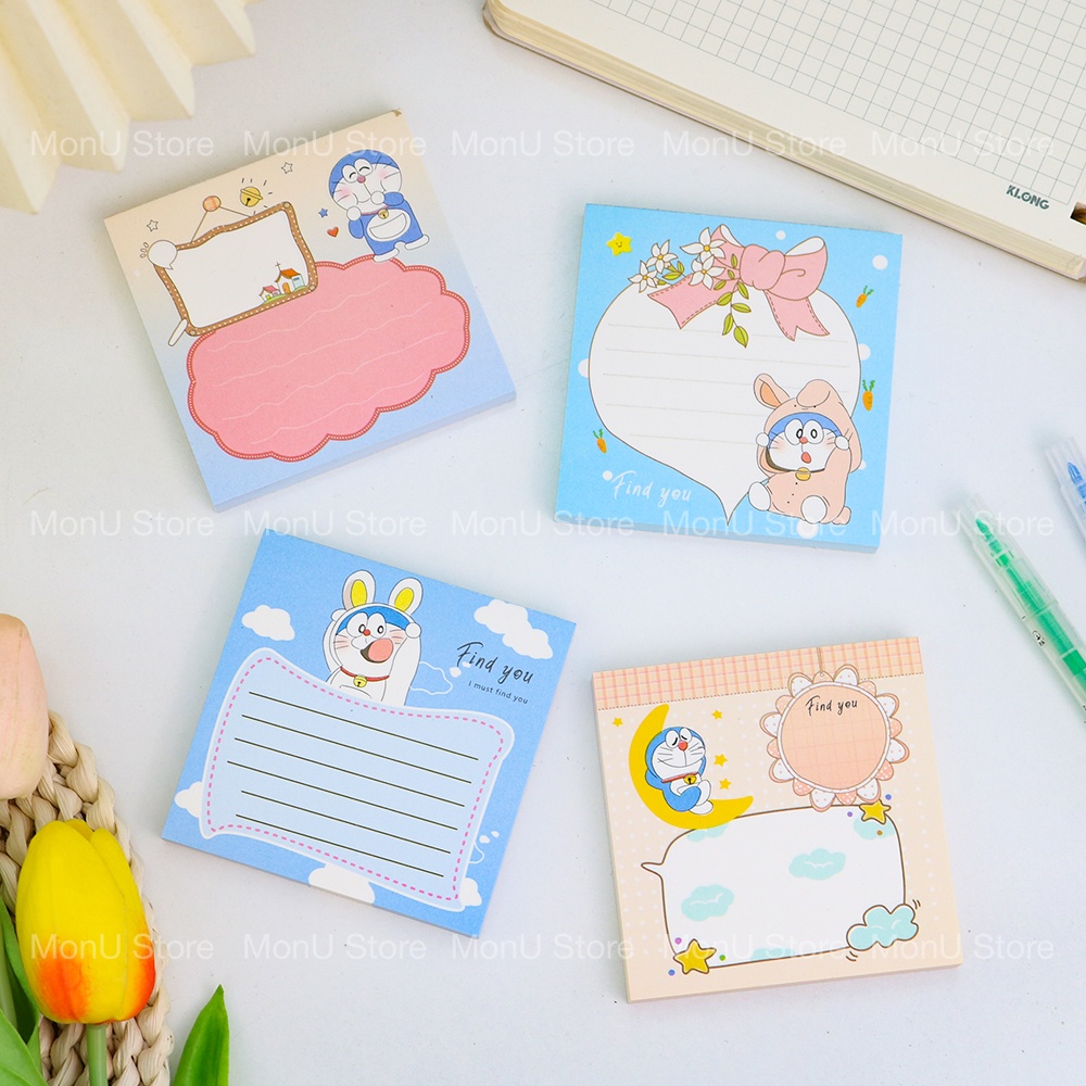 Giấy note DORAEMON DOREMON xấp 70 tờ dễ thương cute MON0437 TooYoo ...
