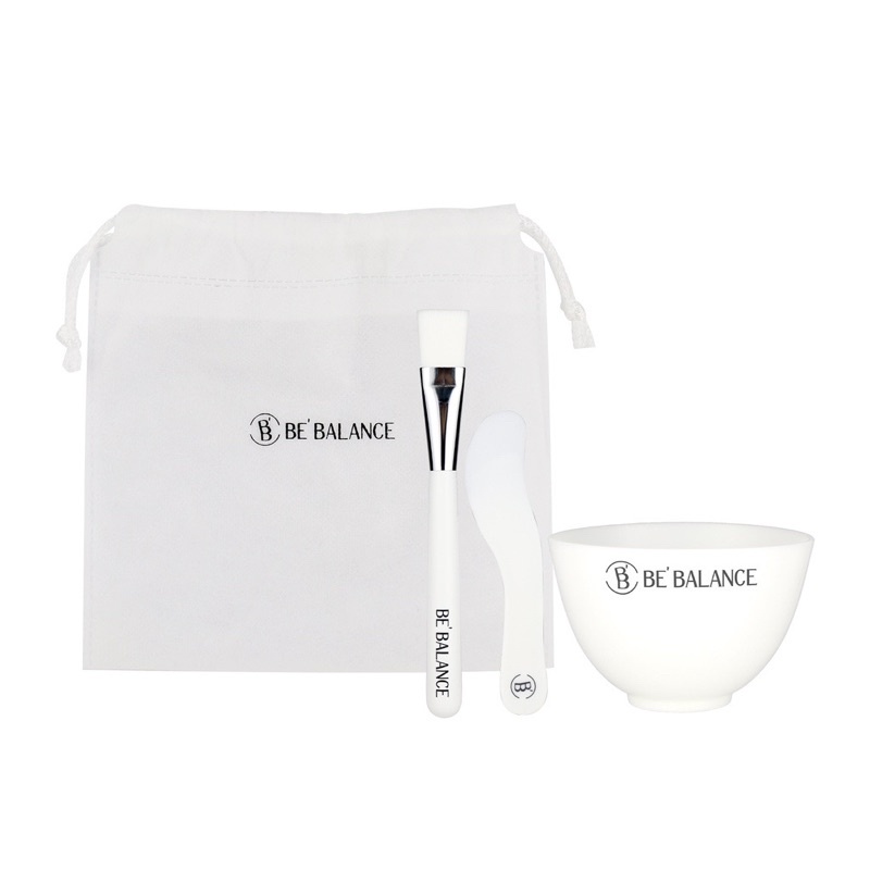 Bộ dụng cụ đắp mặt nạ BEBALANCE Tool Set 3 món ( ko bao gồm túi ...