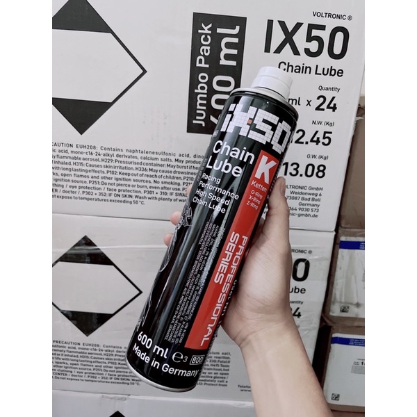 chai xịt dưỡng sên Voltronic IX50 Jumbo 600ml | Shopee Việt Nam