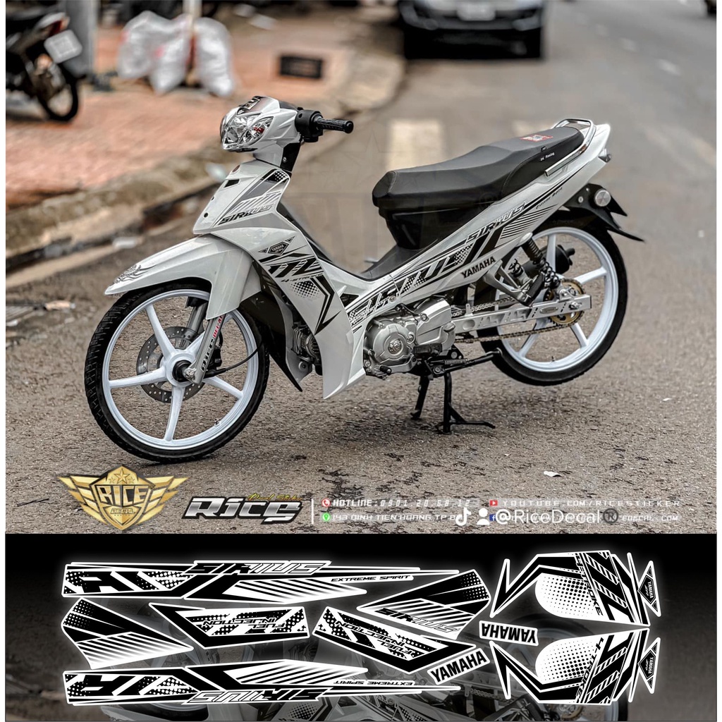 Tem Sirius Trắng mẫu mới MX1029 | Shopee Việt Nam