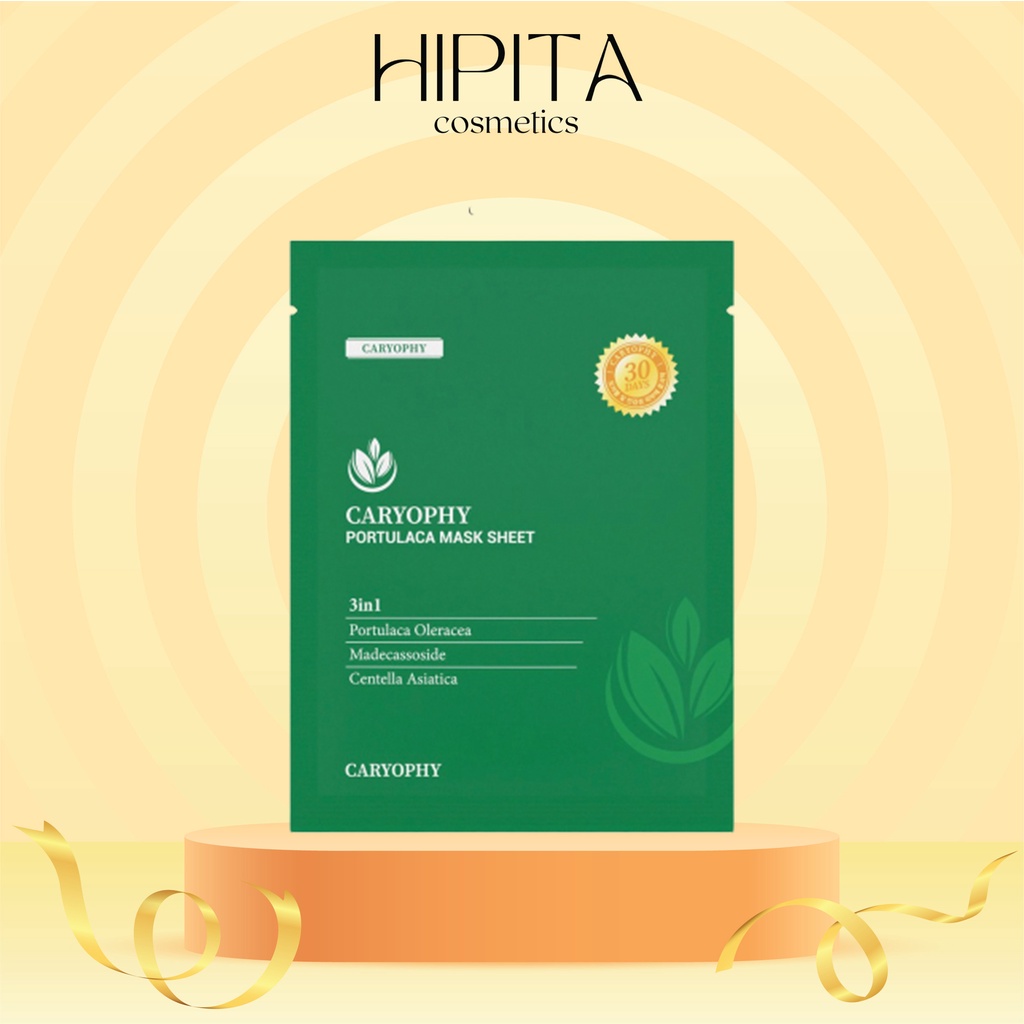 Mặt nạ ngừa mụn sáng da Caryophy Portulaca Mask Sheet | Shopee Việt Nam