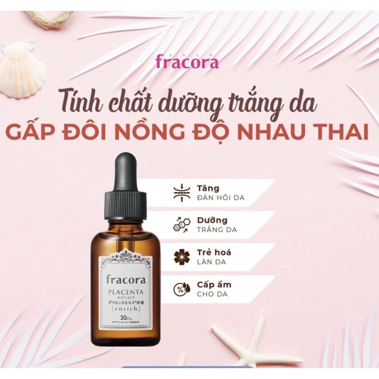 Tinh chất nhau thai Fracora Placenta 30ml | Shopee Việt Nam