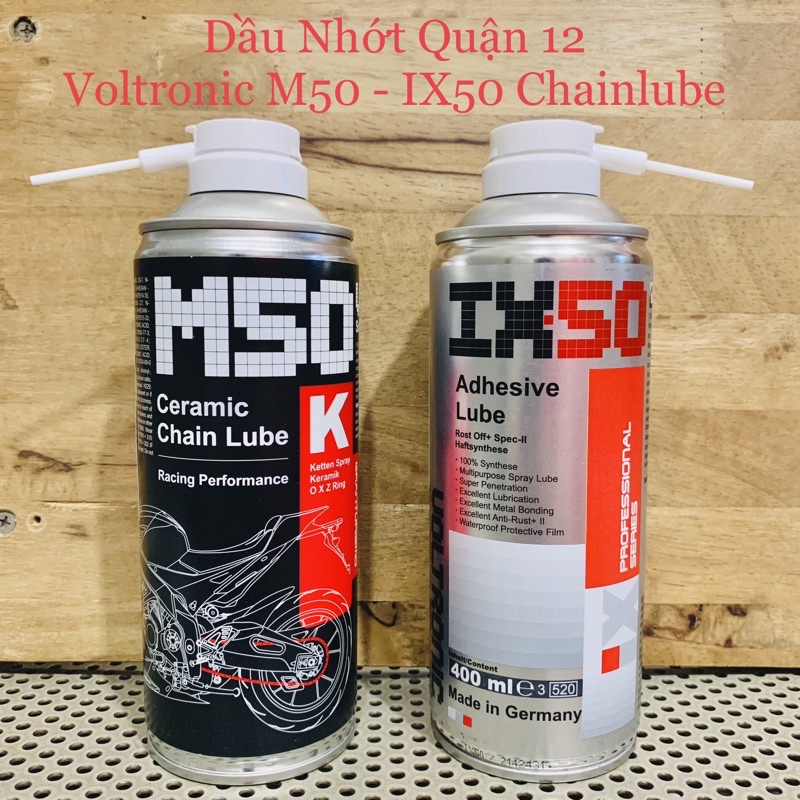 Dưỡng Sên - Bôi Trơn Xích Voltronic M50 - IX50 Adhesive Lube - Chain ...