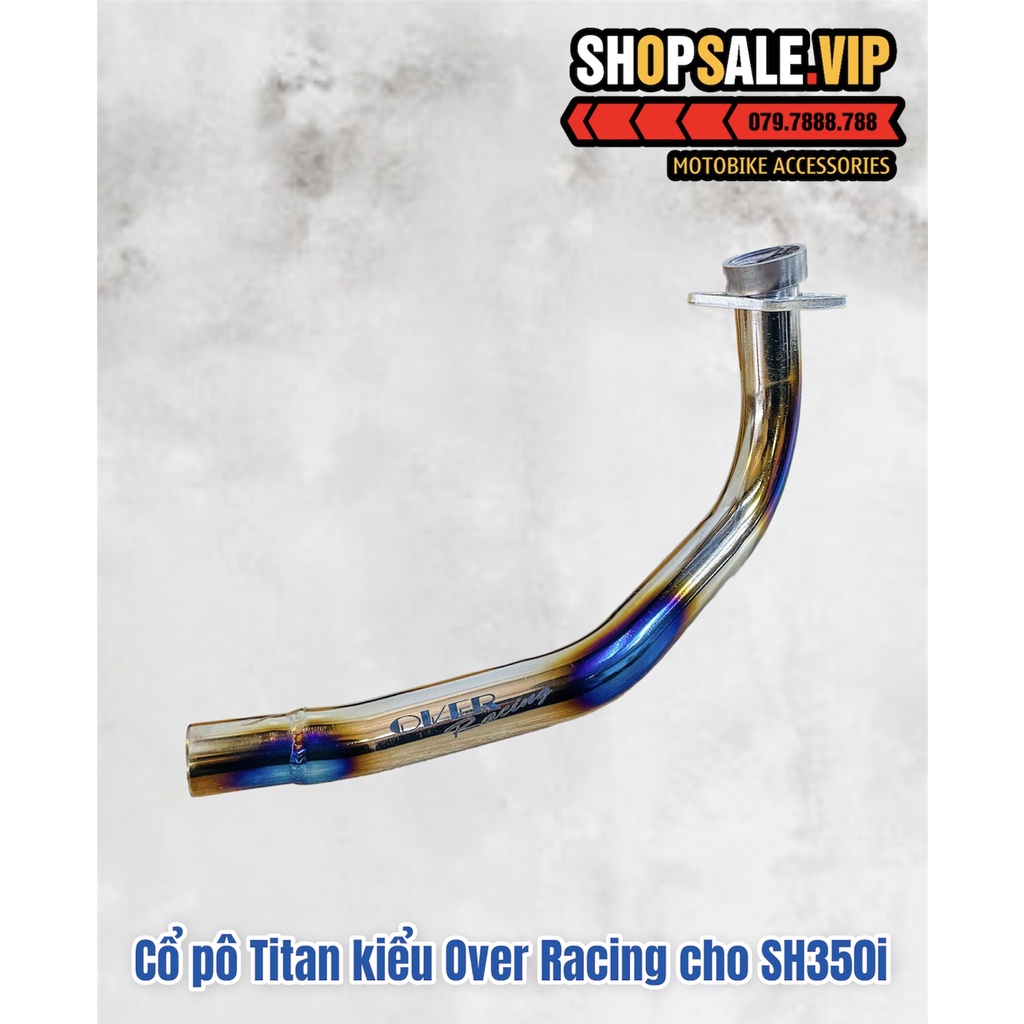 Cổ Pô Zin Titan Cho Sh350 Mẫu OverRacing | Shopee Việt Nam