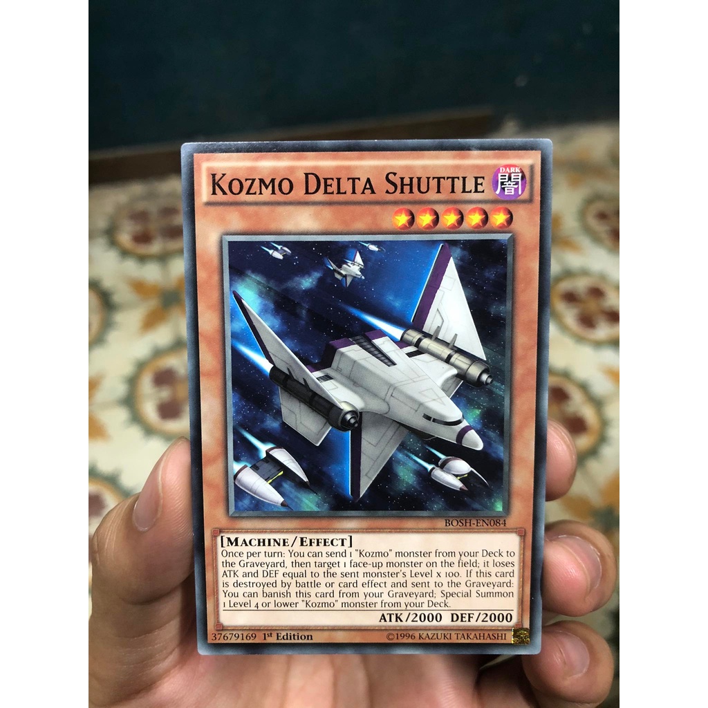 [ 20231224 ]Thẻ bài Yugioh TCG chính hãng "Kozmo Delta Shuttle" (BOSH ...