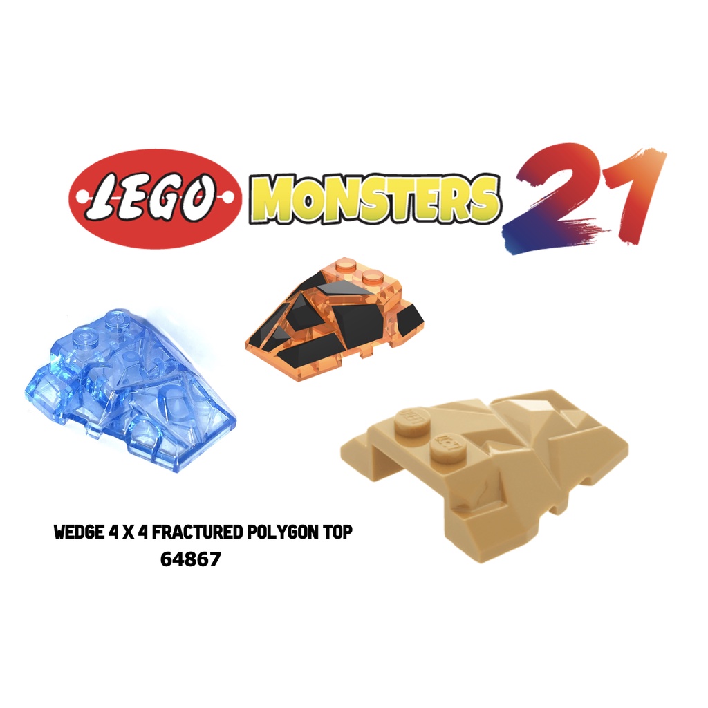 [1 cái]-Lego chính hãng, Hình Nêm -Đa giác đứt- ID 64867 | Shopee Việt Nam