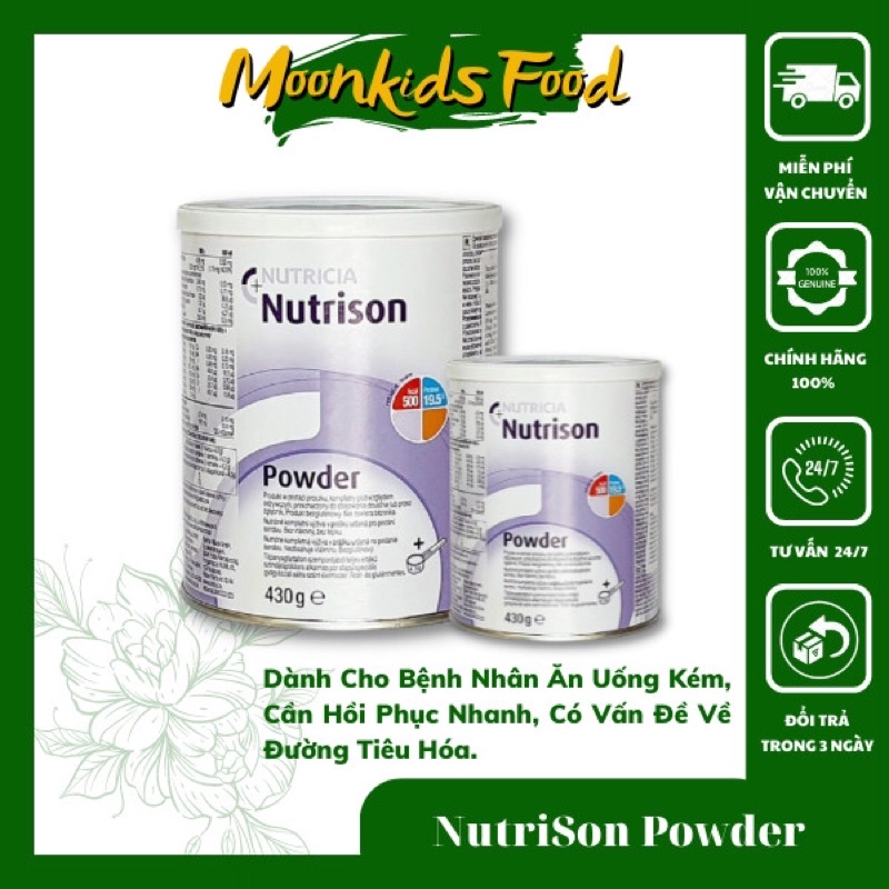 Sữa Nutrison Powder Hộp 430g Dành Cho Người Sau Mổ, Người Già, Người Có ...