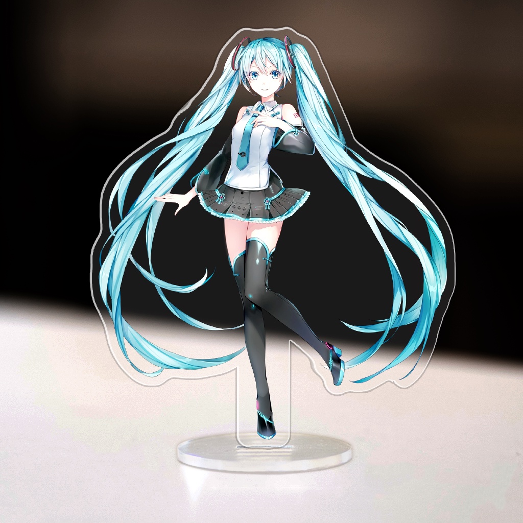 Mô hình standee mica in hình nhân vật anime Hatsune Miku cao 15 cm ...
