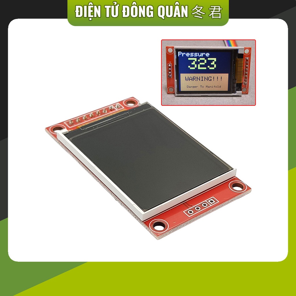 [HCM] Màn hình LCD TFT 1.8 Inch ST7735 giao tiếp SPI [ĐIỆN TỬ] | Shopee ...
