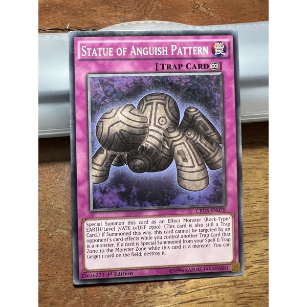 Thẻ bài Yugioh Statue of Anguish Pattern - CROS-EN078 | Shopee Việt Nam