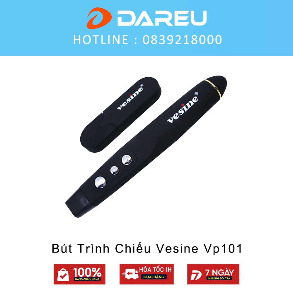 Bút Trình Chiếu Vesine Vp101 Hỗ Trợ Giảng Dạy Trình Chiếu Slide - Chính ...
