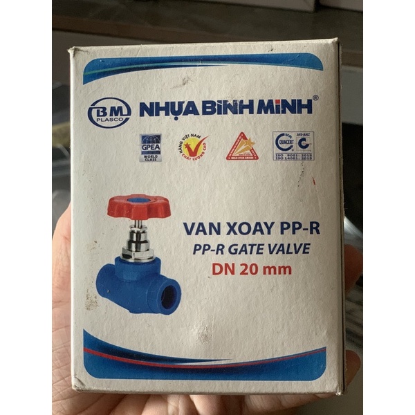 Van vặn nước nóng PPR Bình Minh (Van xoay phi 20, 25, 32 PPR Bình Minh) | Shopee Việt Nam