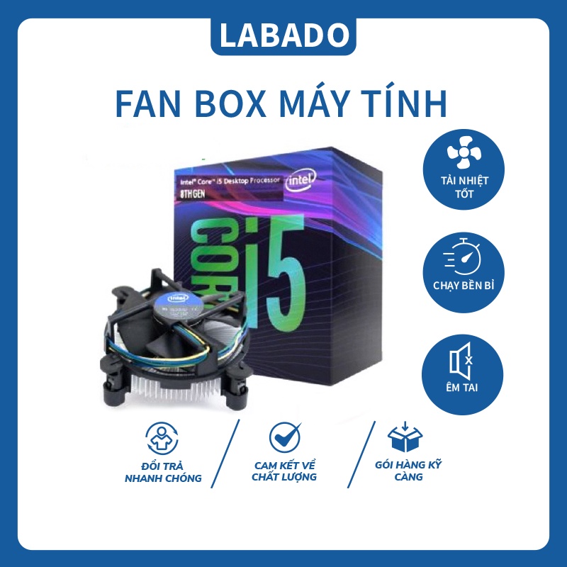 Fan box CPU - Quạt chip box Cao Cấp socket 775/1155/1150 - LABADO I5 | Shopee Việt Nam