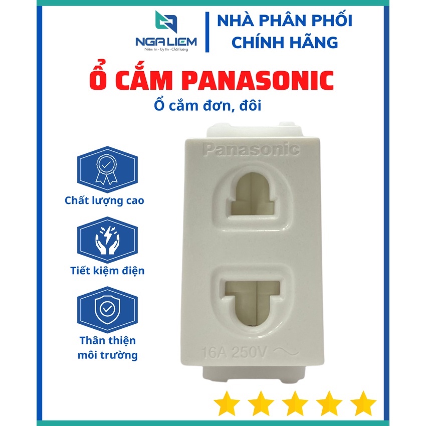 Ổ Cắm Đơn Có Màn Che 16A - WIDE Panasonic (WEV1081SW) | Shopee Việt Nam